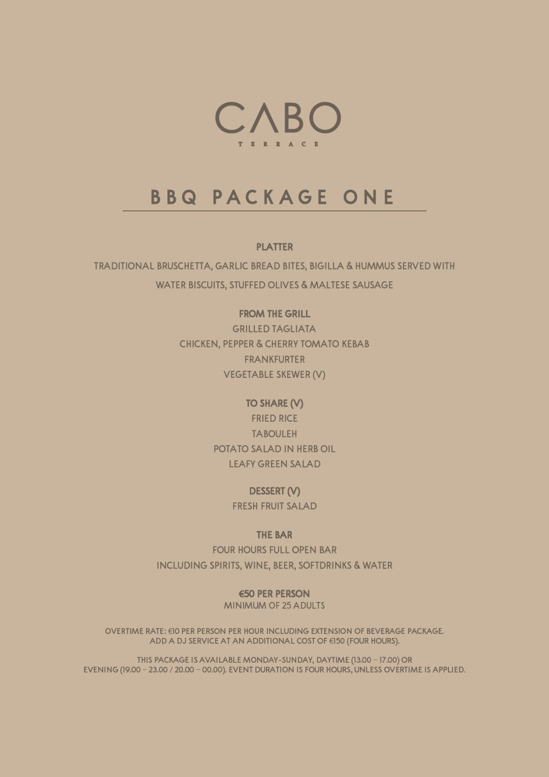 CABO Terrace - Vidi LTD