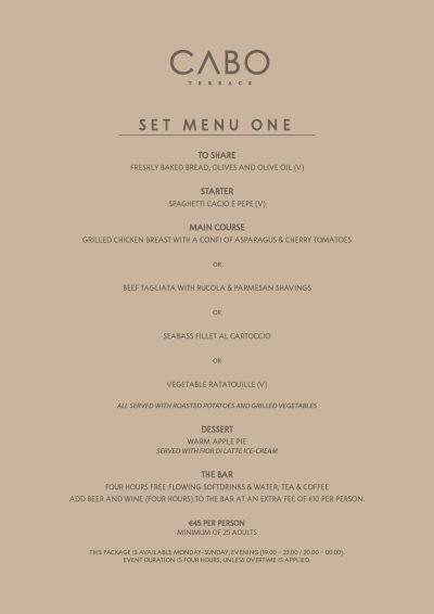 CABO Terrace - Vidi LTD